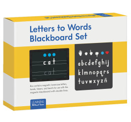 Letters to Words Blackboard Set