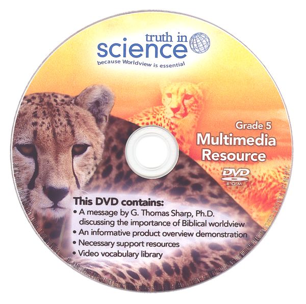Truth in Science Grade 5 Multimedia/Support DVD
