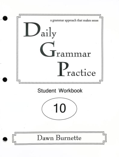 Daily Grammar Practice Student Workbook Grade 10