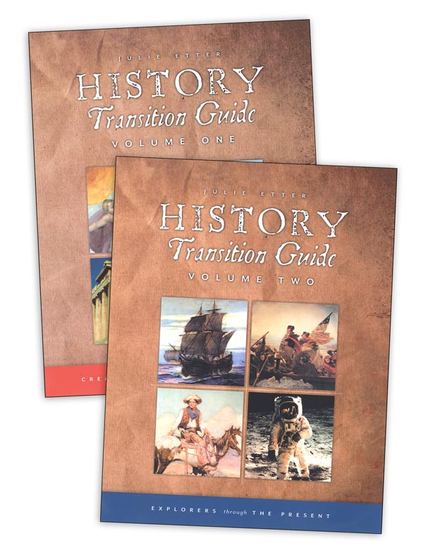History Transition Guides Volume 1 and 2 Set