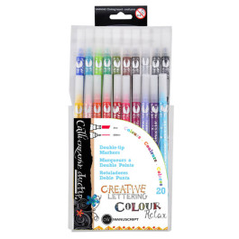 Callicreative Duotips 20 Marker Set