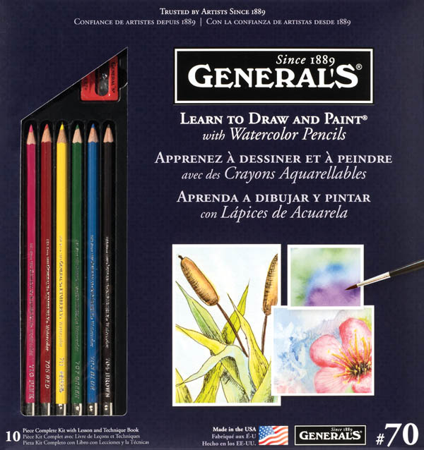 Learn to Draw and Paint w/ Watercolor Pencils