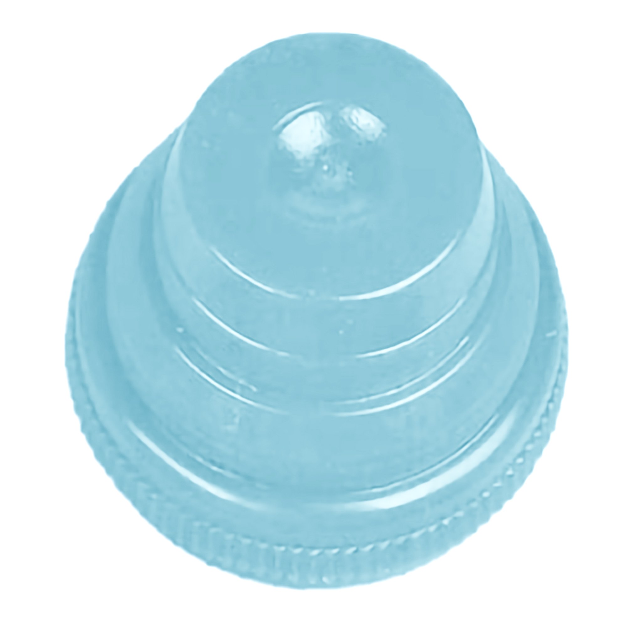 Globe Scientific Tube Closure Polyethylene Plug Cap Light Blue For use ...