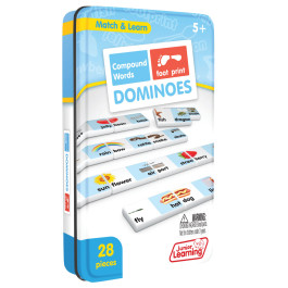 Compound Words Dominoes - 28 pieces (Match and Learn)