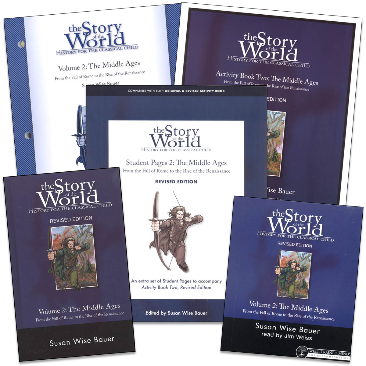 Story of the World Volume 2 Complete Hardcover Package