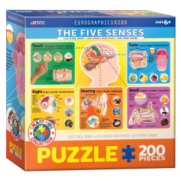 Five Senses Puzzle - 200 Pieces