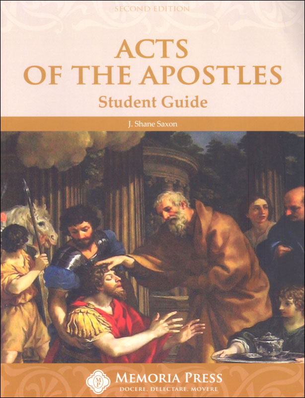 Acts of the Apostles Student Book King James Version Second Edition