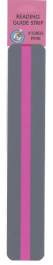 Pink Reading Guide Strip