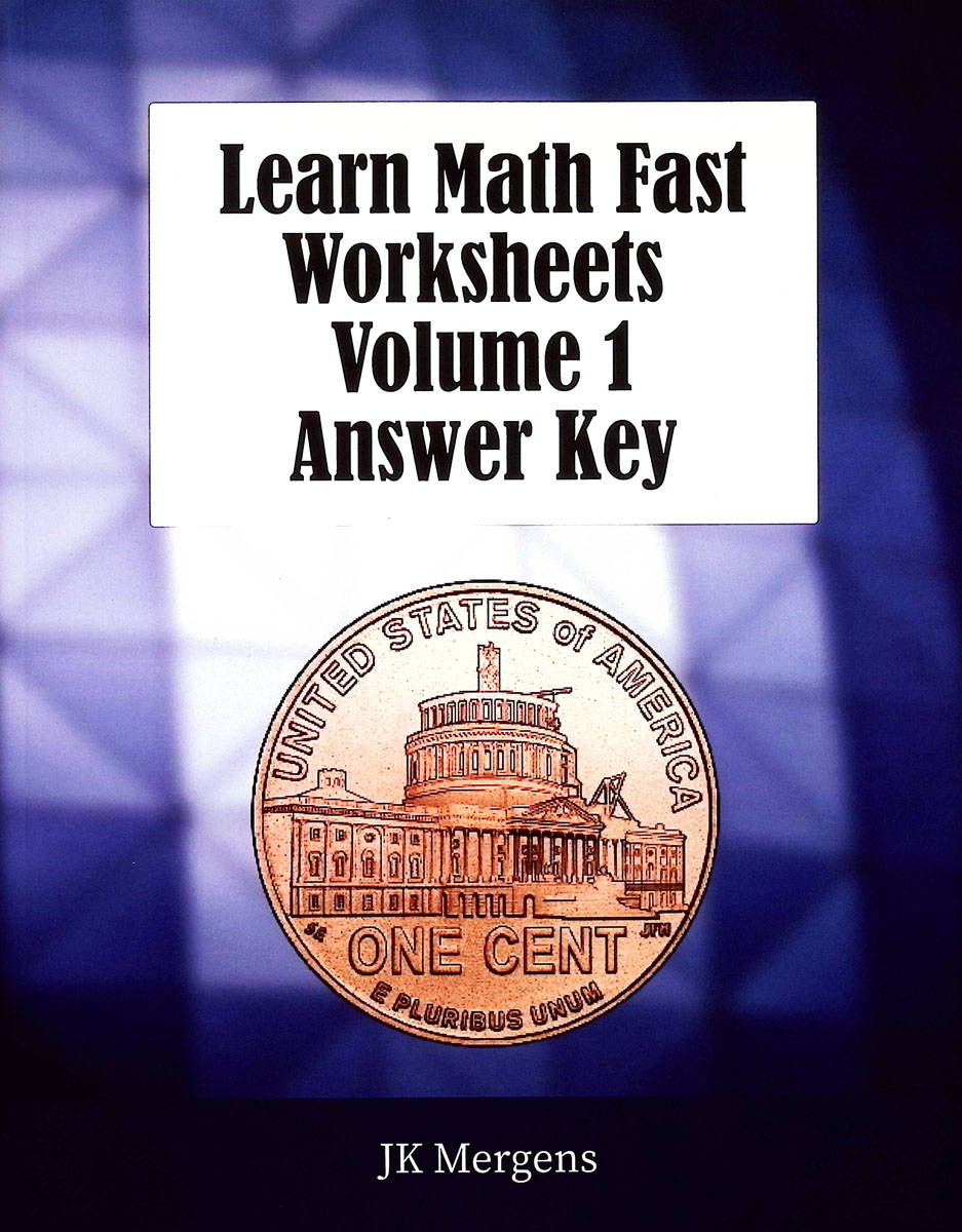 Learn Math Fast Worksheets