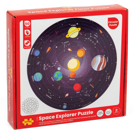 Solar System Circular Floor Puzzle (50 pieces)