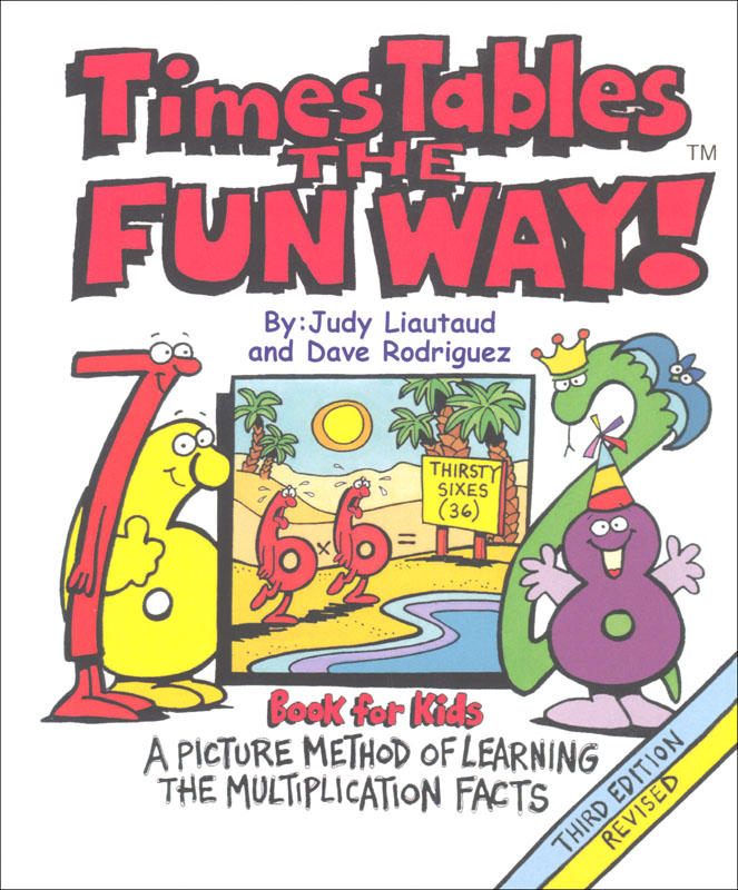 Times Tables the Fun Way Book for Kids
