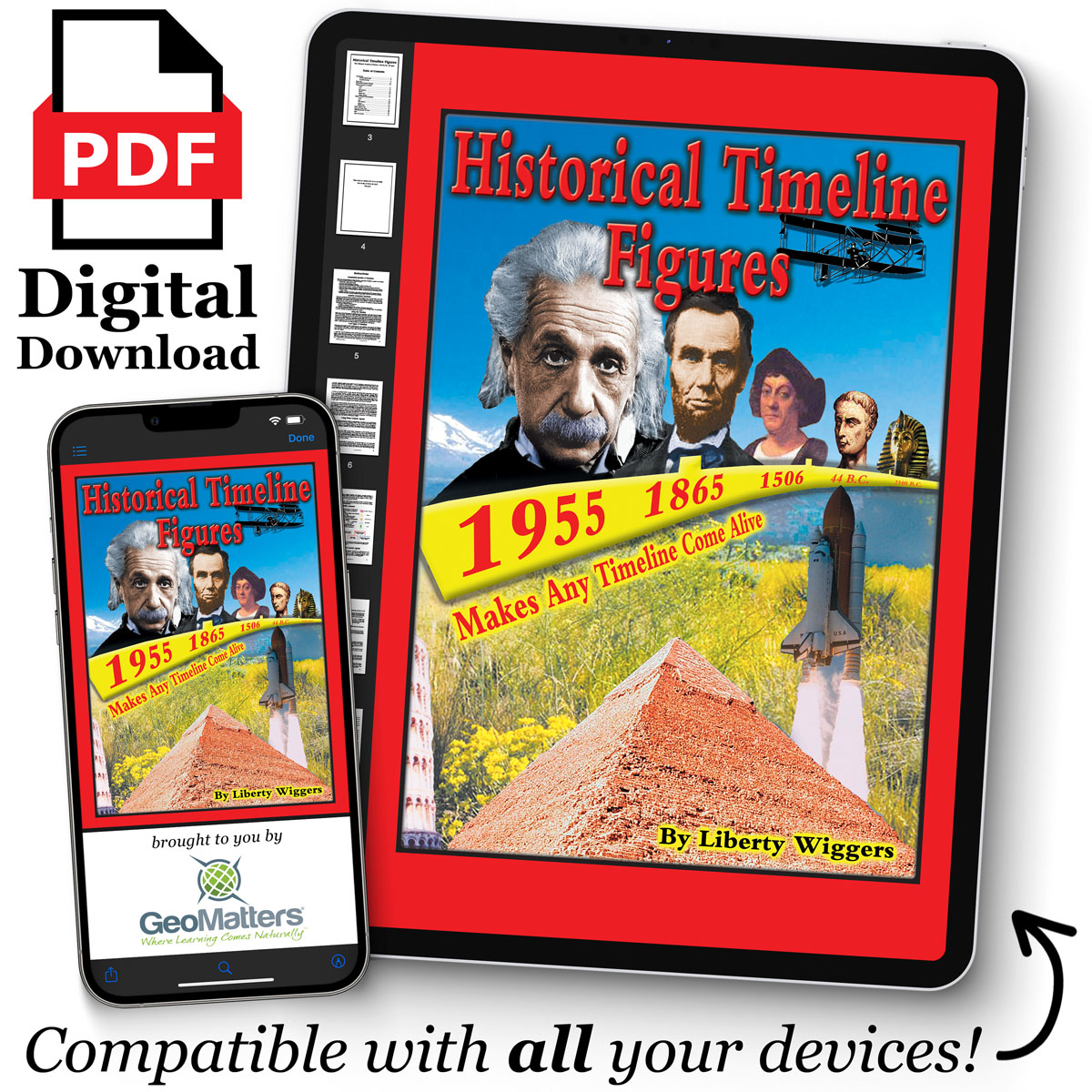 Historical Timeline Figures - Digital Download