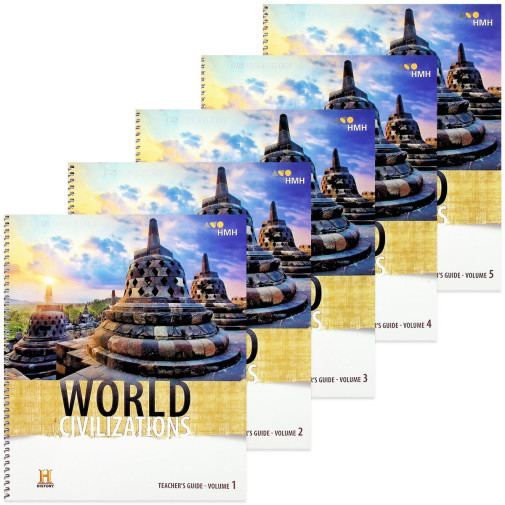 HMH Social Studies: World Civilizations Teacher Guide Bundle (2018)