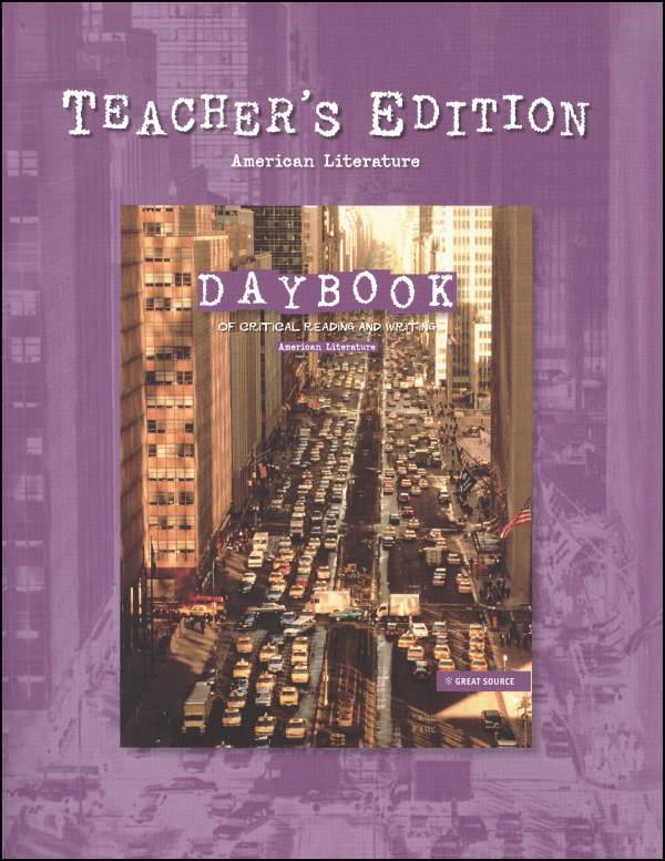 American Lit Tchr Ed (Daybook Crit Rdg/Wrtg)