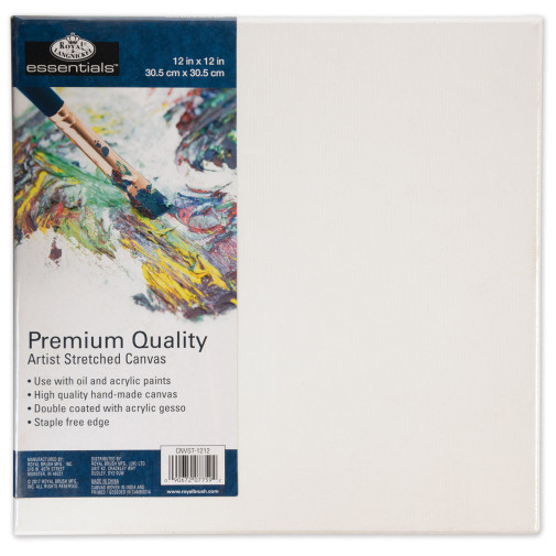 Stretched Artist Canvas (12x12)