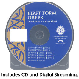 First Form Greek Pronunciation CD & Digital Streaming