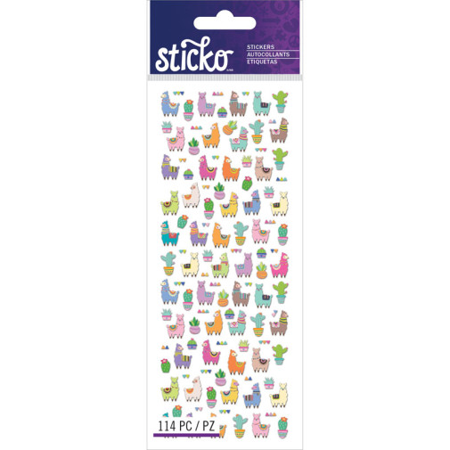 Tiny Llama Stickers