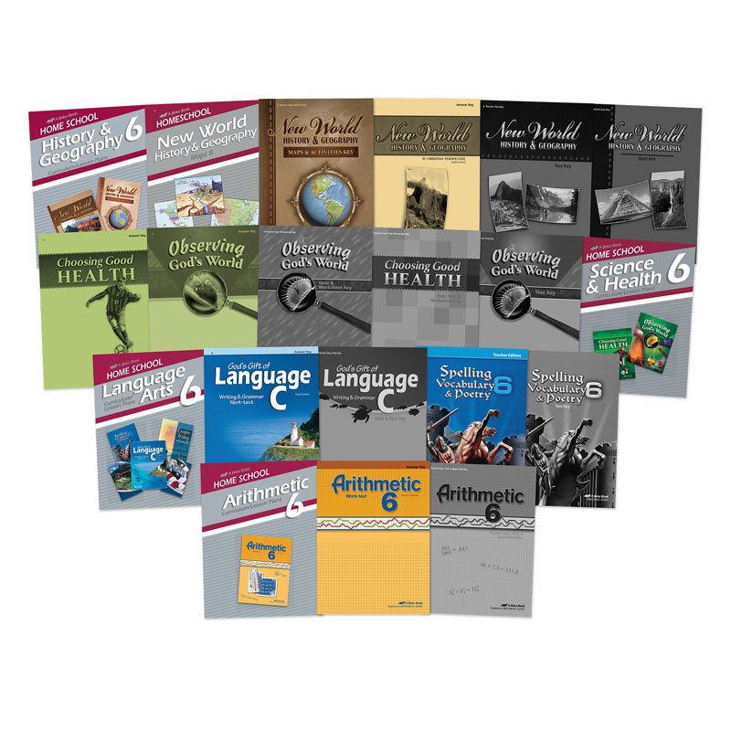 Abeka Grade 6 Essential Parent Kit