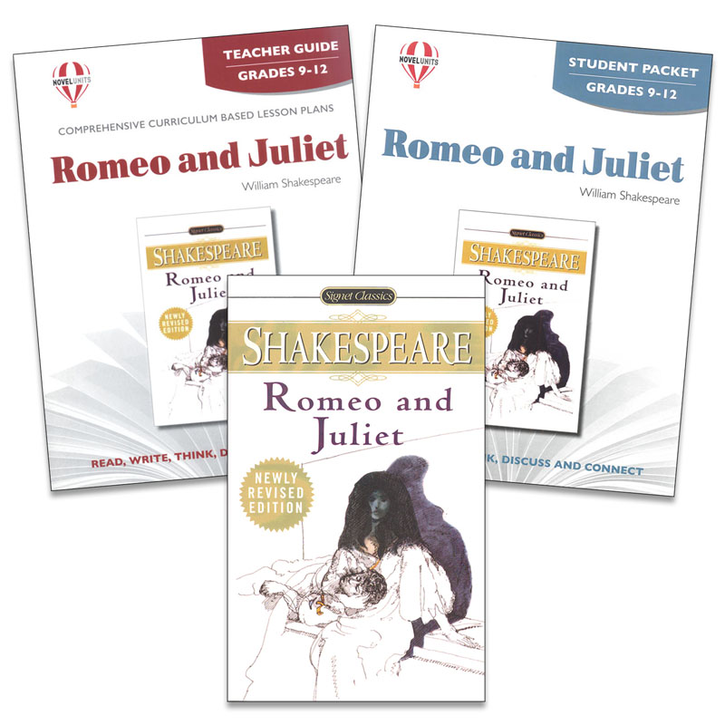 Novel Units Romeo and Juliet Set