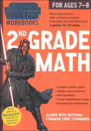 Star Wars Workbook: 2nd Grade Math