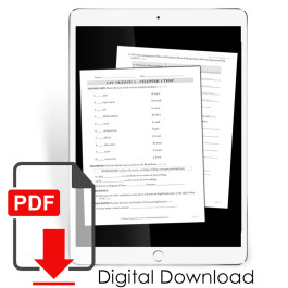 Latin for Children Primer A Test Packet (PDF) Digital F