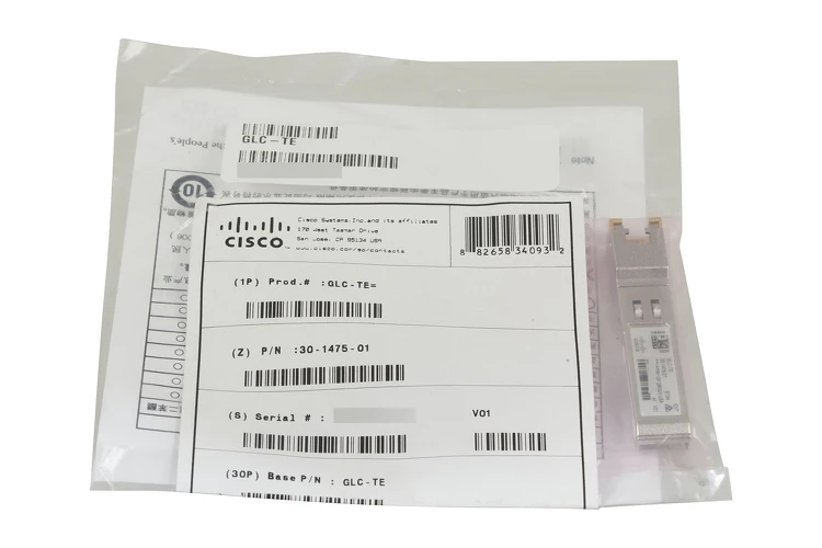 GLC-TE (mini GBIC) | Cisco Original 1000BASE-T Standard SFP Module
