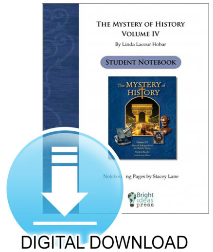 The Mystery of History Volume 4 Notebooking Pages Digital Download