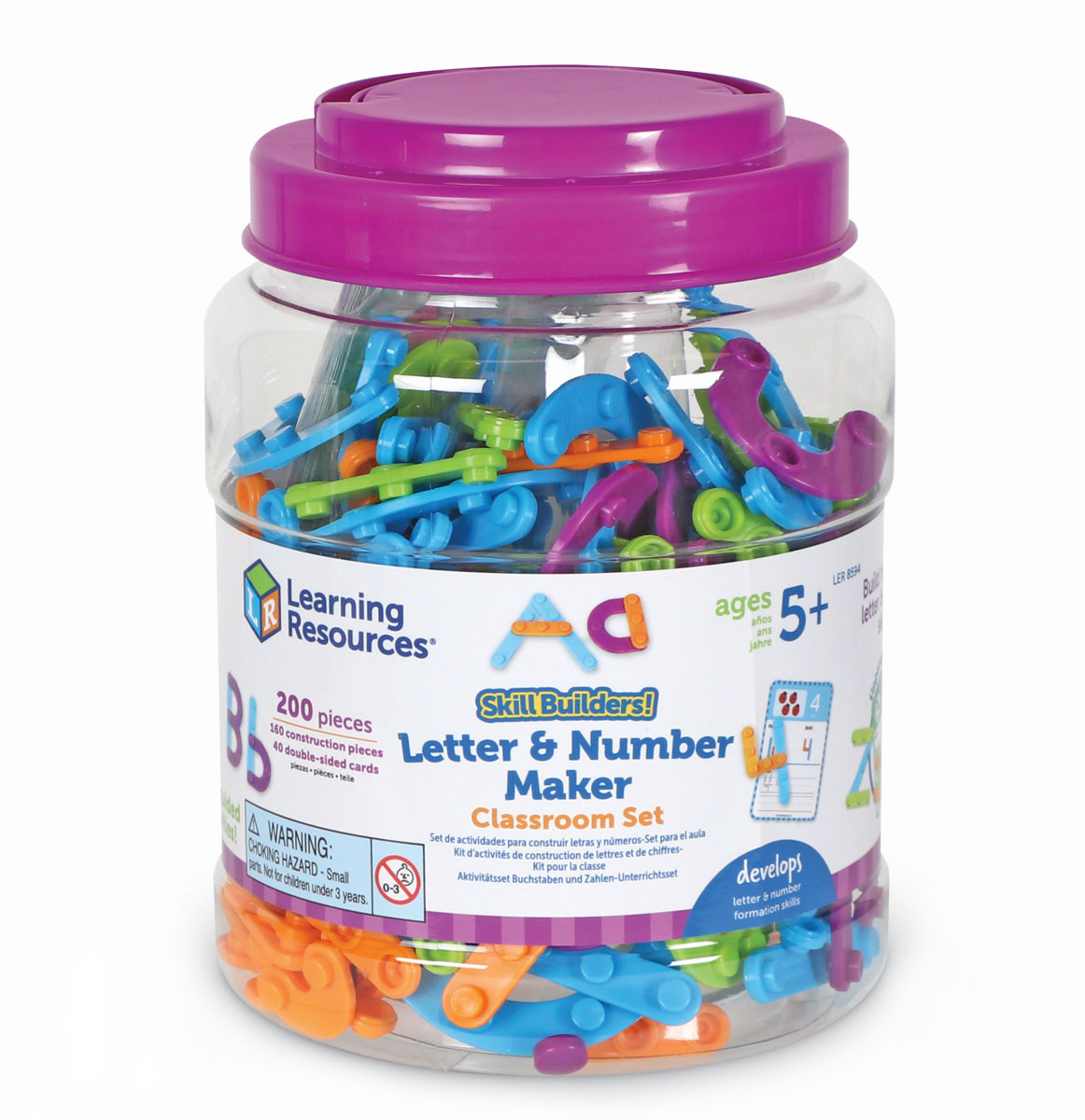 Letter & Number Maker Classroom Set (Skill Builders)
