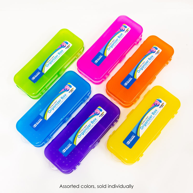 Double Deck Organizer Box - 8" Bright