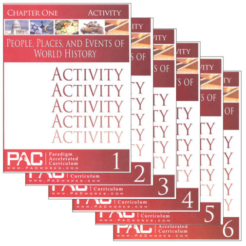 World History Activities Package (Chapters 1-6)