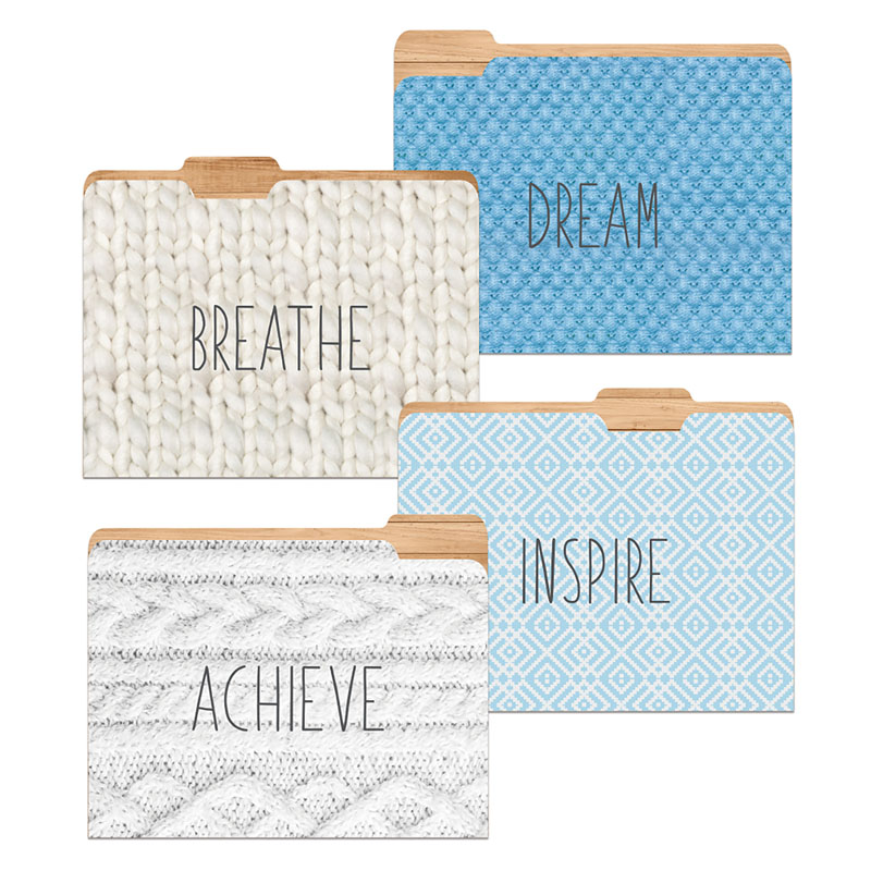 Close-Knit Class File Folders (4 pack)