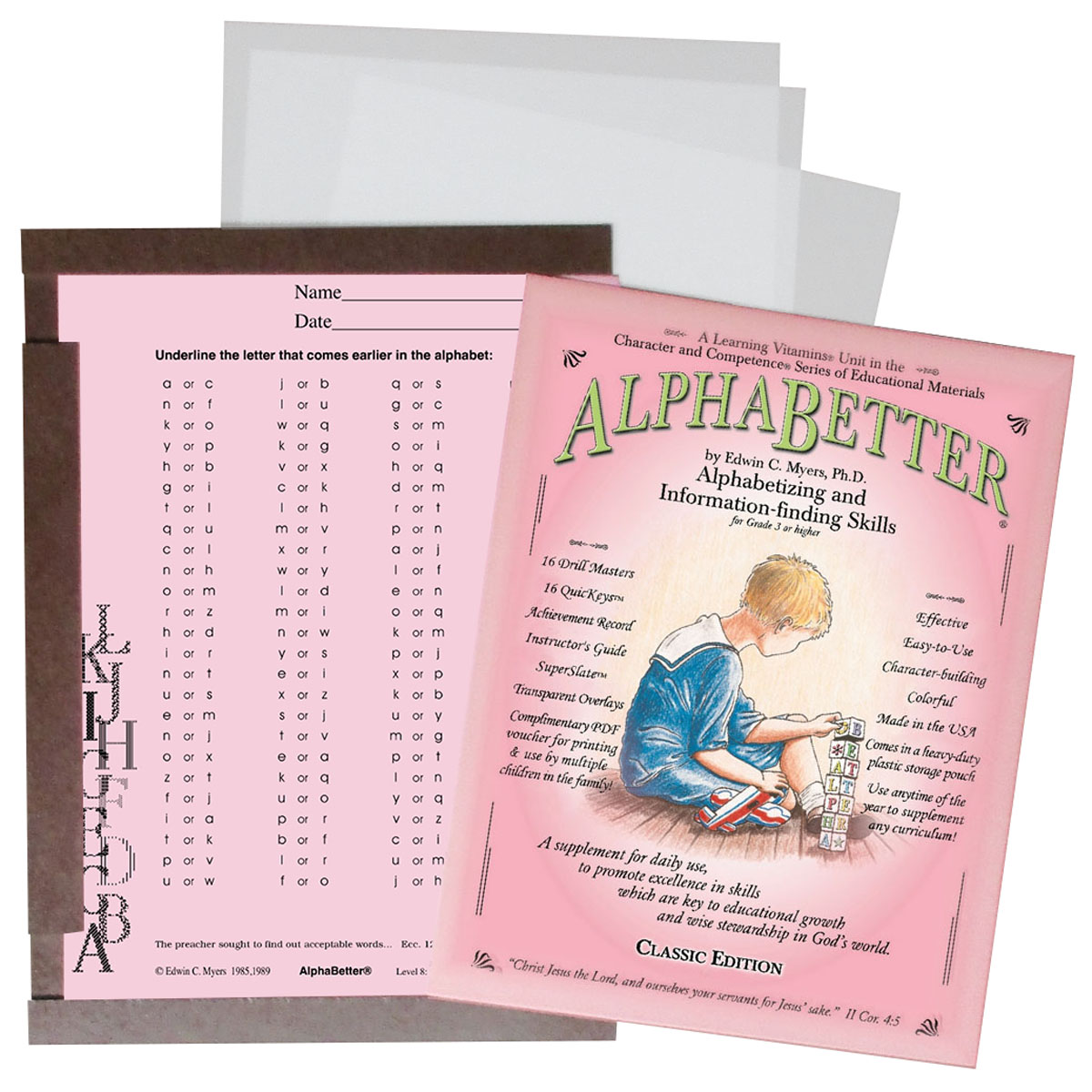 AlphaBetter Drill Masters with SuperSlate