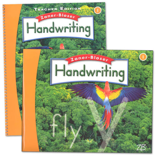 Zaner-Bloser Handwriting Grade 1 Homeschool Bundle-Student Edition ...