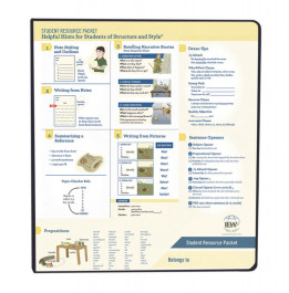 Student Resource Binder and Tabs only