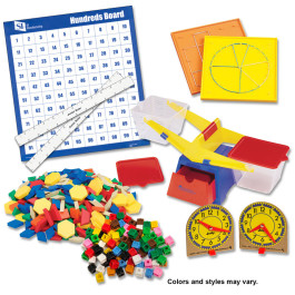Manipulative Kit 1 (Plastic Pattern Block Upgrade, NO Optional Items)