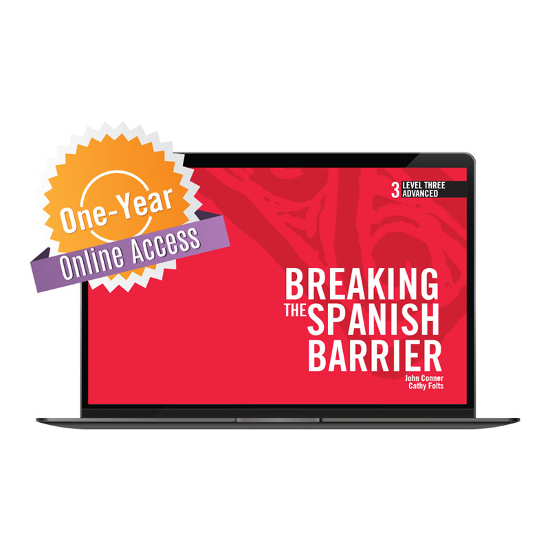 Breaking the Spanish Barrier Level 3 (Advanced) Digital Audio ...