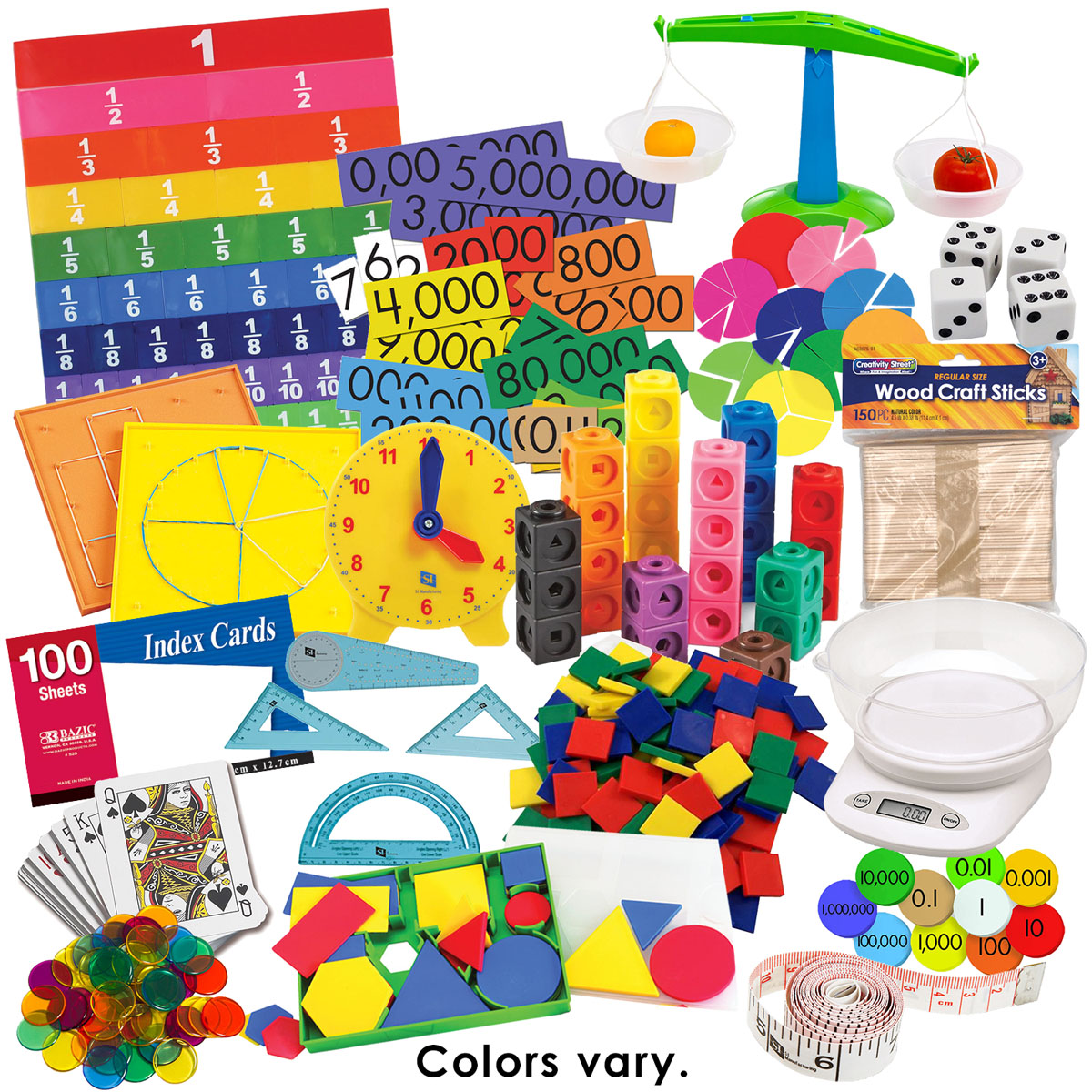 Primary Math 2022 Grade 4 Manipulative Package