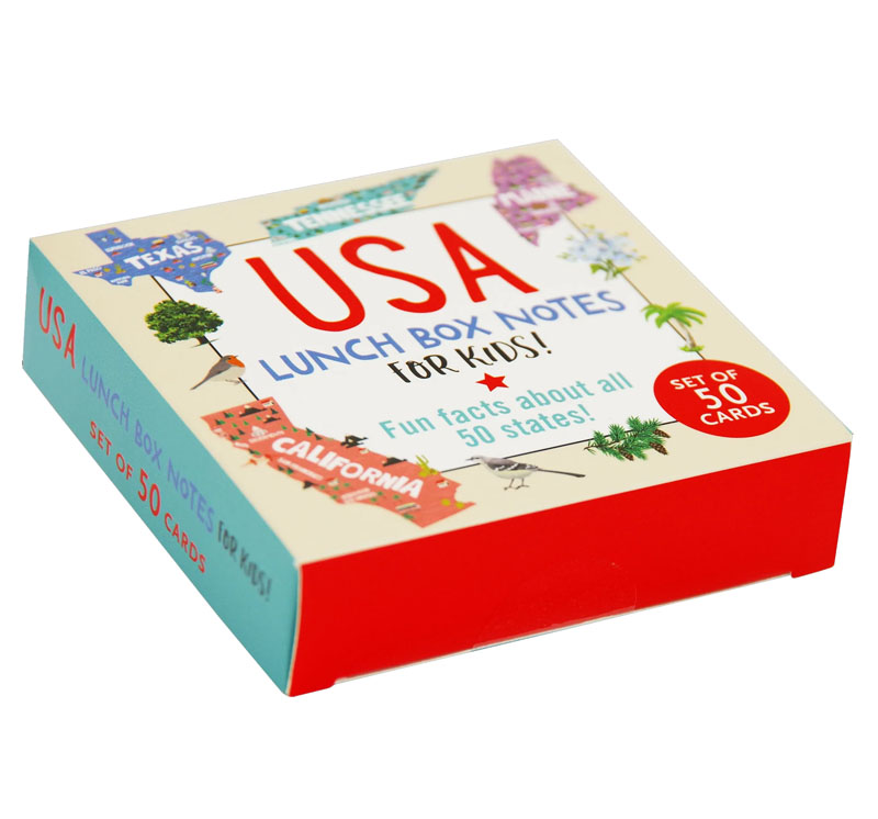 USA Lunch Box Notes for Kids!