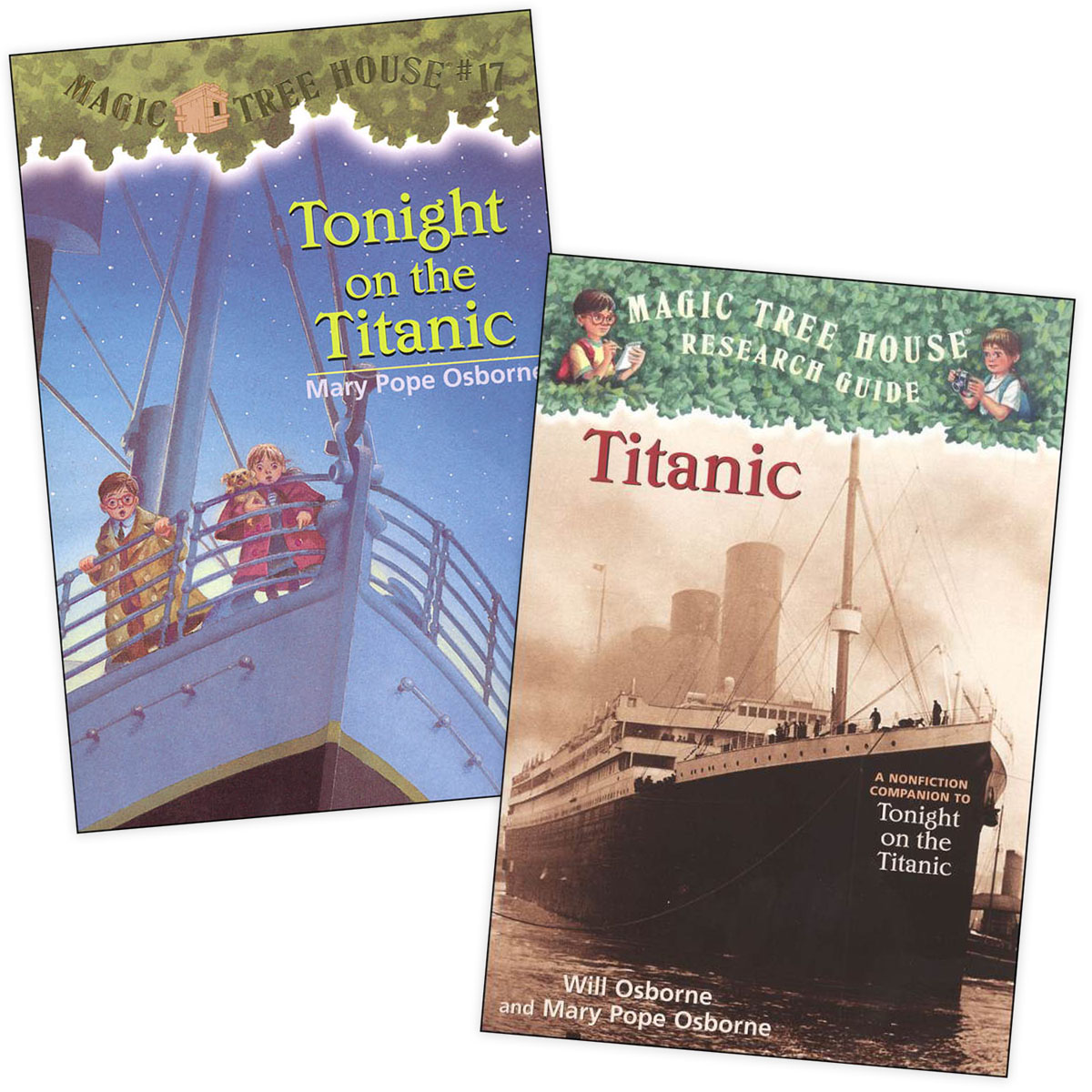 Magic Tree House Tonight on the Titanic with Fact Tracker