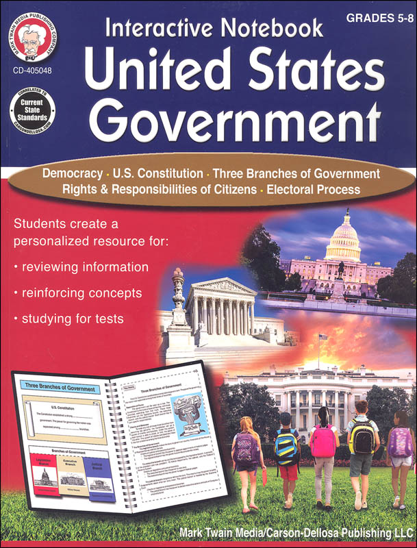 Interactive Notebook: United States Government Resource Book
