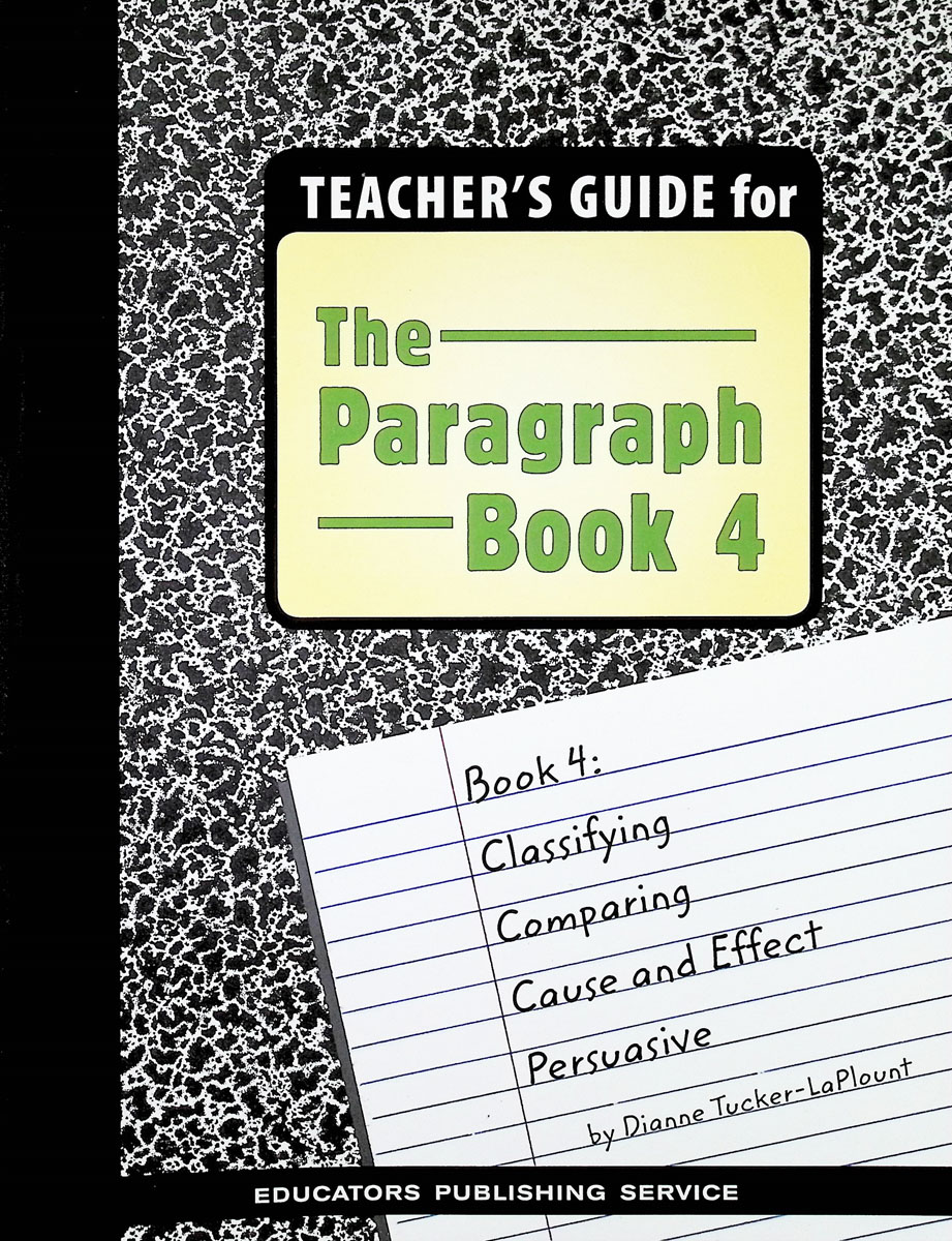 Paragraph Book 4 Teacher's Guide