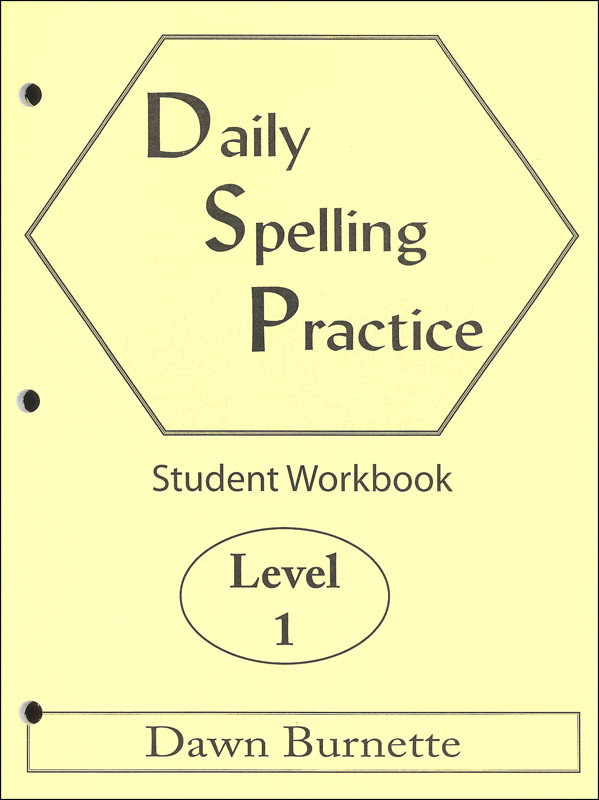Daily Spelling Practice Level 1 Student Workbook