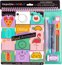 Learn to Draw Foodimals Activity Book Set