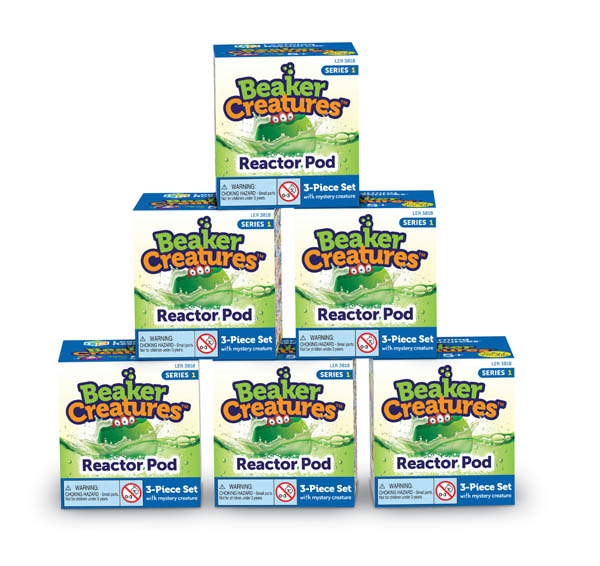 Beaker Creatures Series 1 Reactor Pods - 6-Pack