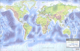 World Double-Sided PlaceMap