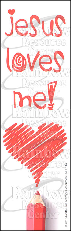 Jesus Loves Me Bookmark