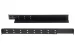 Gruber | Rack Mount Adjustable Rails | 19-23-30 Inch | Black