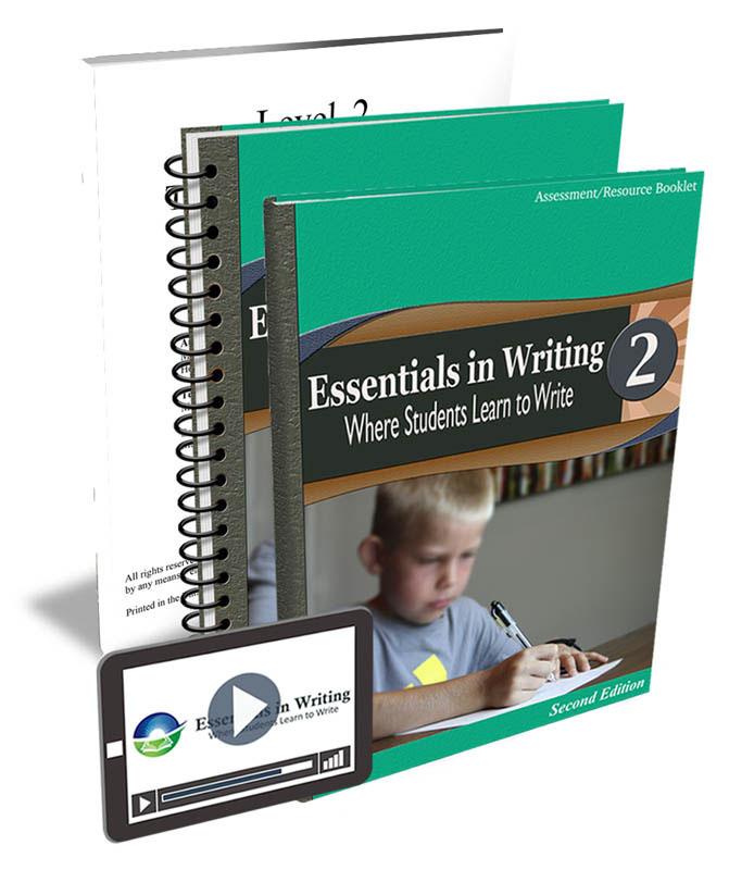 Essentials in Writing Level 2 Bundle with Assessment (Online Video Subscription, Textbook ...
