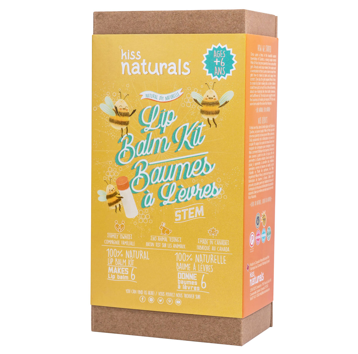 Kiss Naturals DIY Lip Balm Kit