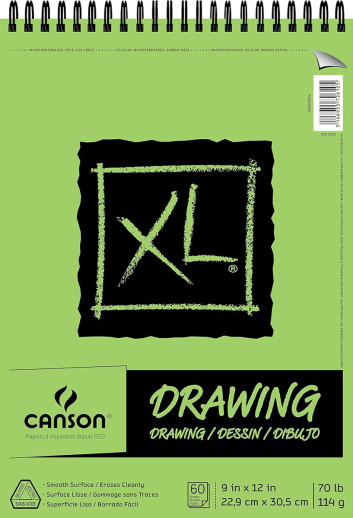 Canson XL Drawing Pad - 9 x 12 60 Sheets